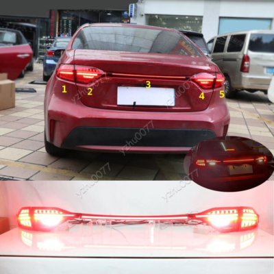 For Toyota 2020-21 Corolla Sedan LED Rear Tail Lights Assembly +Tail ...