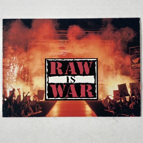 Raw Is War 1998 WWF Titan Sports Comic Images Vintage Wrestling Card ...