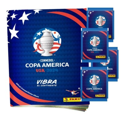 Panini Copa America 2024 Soft Álbum + 20 packs sealed New Argentina ...