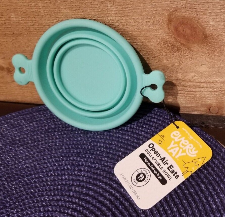 every YAY Open Air Eats Collapsible Pet Bowl | eBay