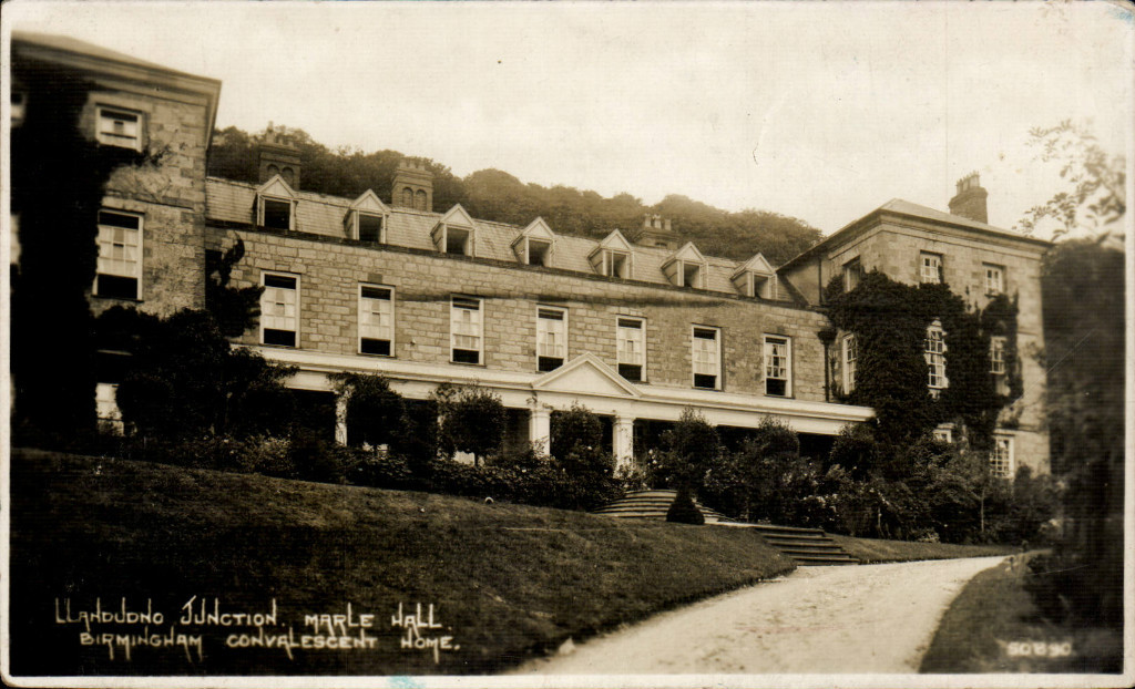 Llandudno Junction. Marle Hall Birmingham Convalescent Home by ...