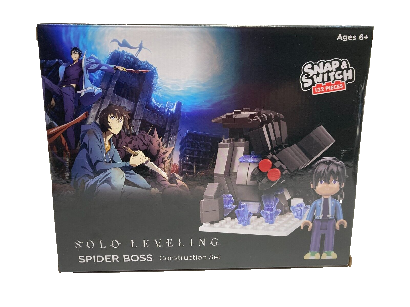 Solo Leveling 1 Statue BOSS and Spider Snap & Switch Construction Sets ...