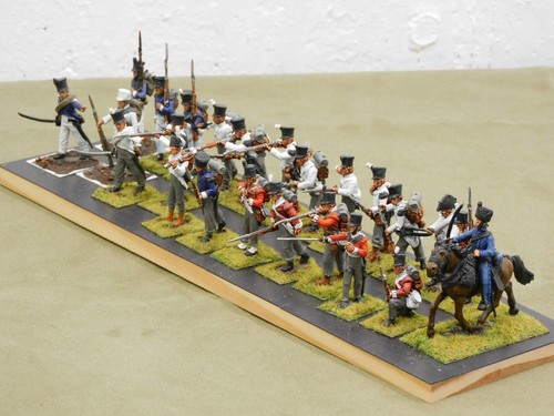 Unfinished Lot of Various 40mm Perry Peninsular War Figures (24 Figures ...