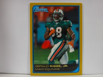 2006 Bowman Gold Gerald Riggs Jr #192 Rookie RC | eBay