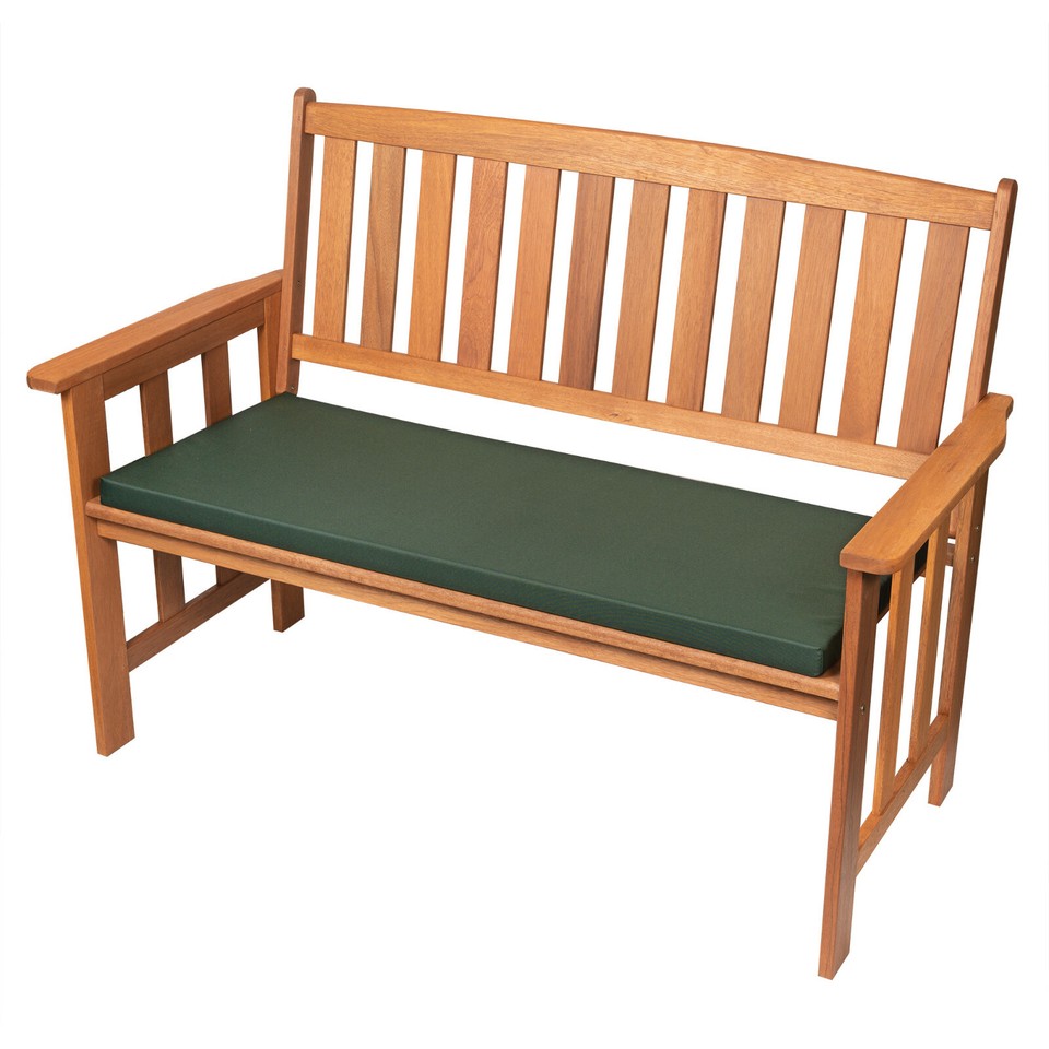 WATERPROOF Garden Bench Patio Pad SEAT PADS Chair Cushion Swing 2 ...