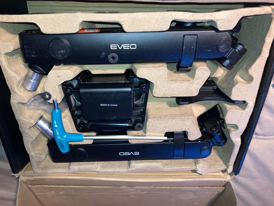 EVEO Dual 2 Double Monitor Screen Desk Mount | eBay
