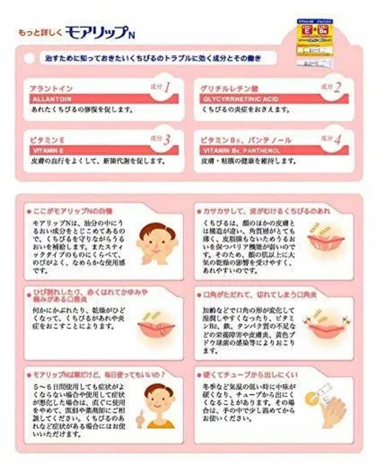 Shiseido MOILIP Medicated LIP Cream 8 grams for Dryness&Lip ...