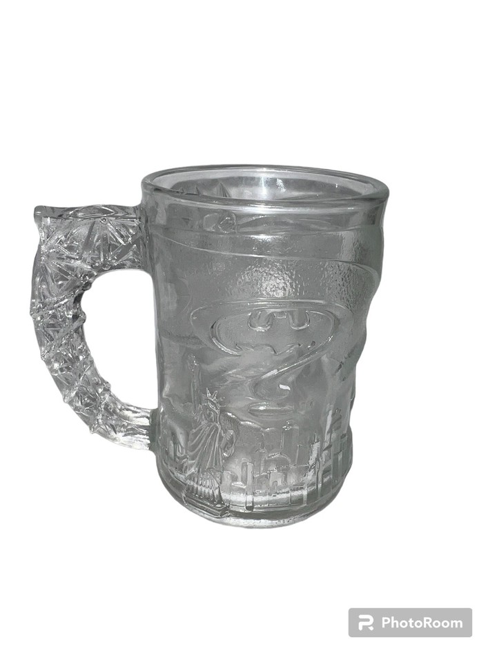 McDonald's Batman Forever 1995 DC Comics Batman Glass Cup Mug | eBay