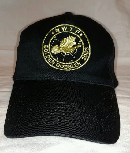 NWTF Hat National Wild Turkey Federation Hunting Cap 2003 Golden ...