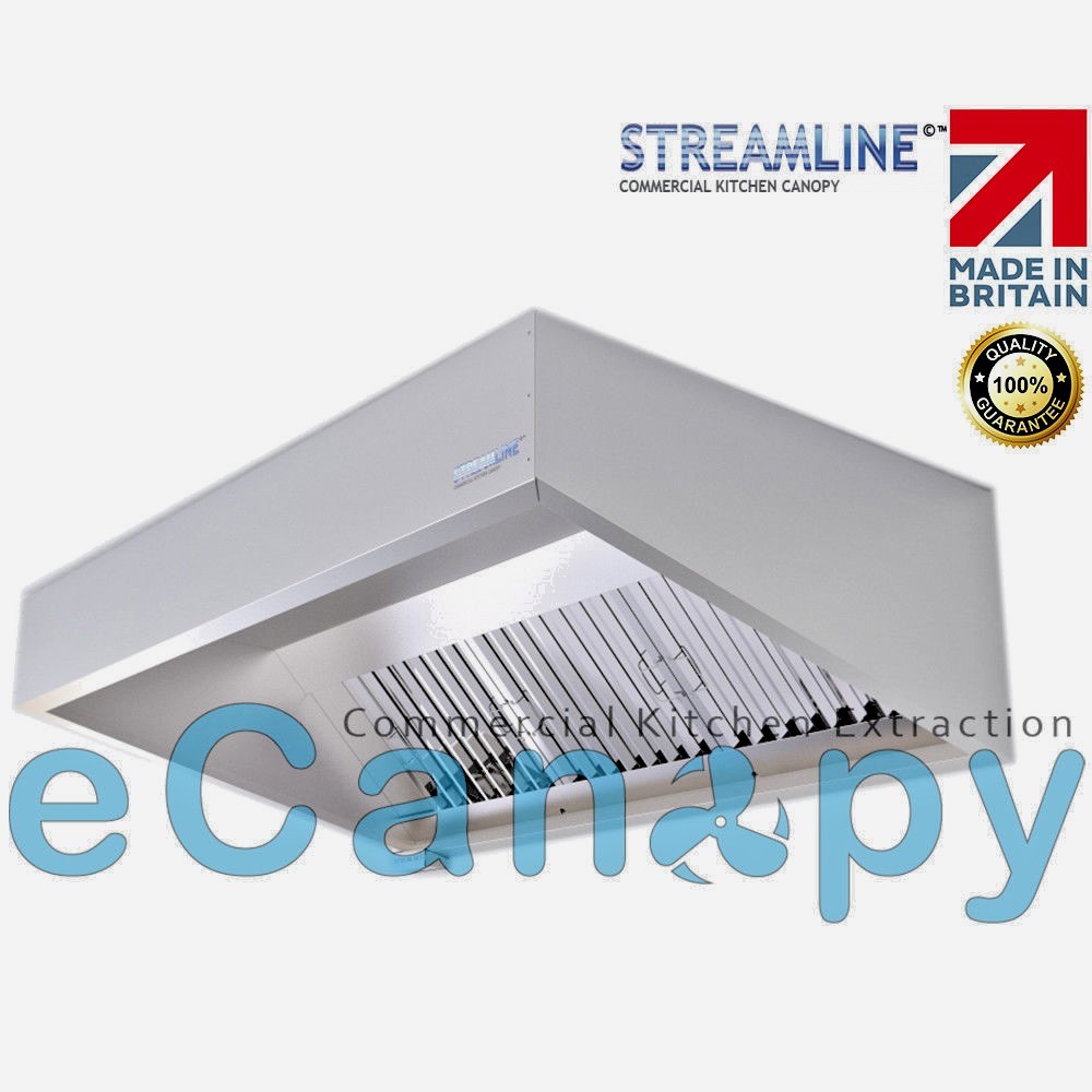 Commercial Kitchen Extraction Hood 1800mm Kit for sale online | eBay UK