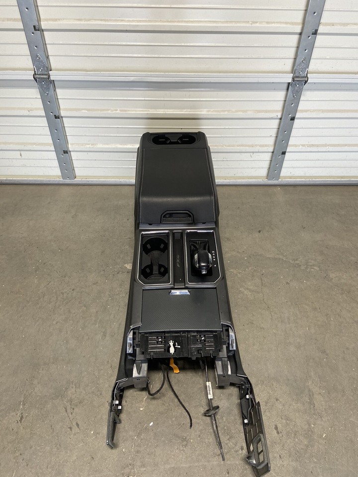 2015-2021 Ford F150 F250 F350 Black Center Console | OE | Plastic