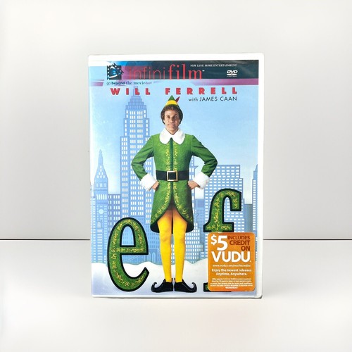 2003 Elf DVD Sealed! - Staring Will Ferrel & James Caan Christmas Movie ...