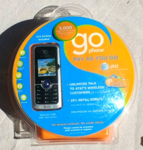 New VTG Motorola c168i Cell Phone UNOPENED | eBay