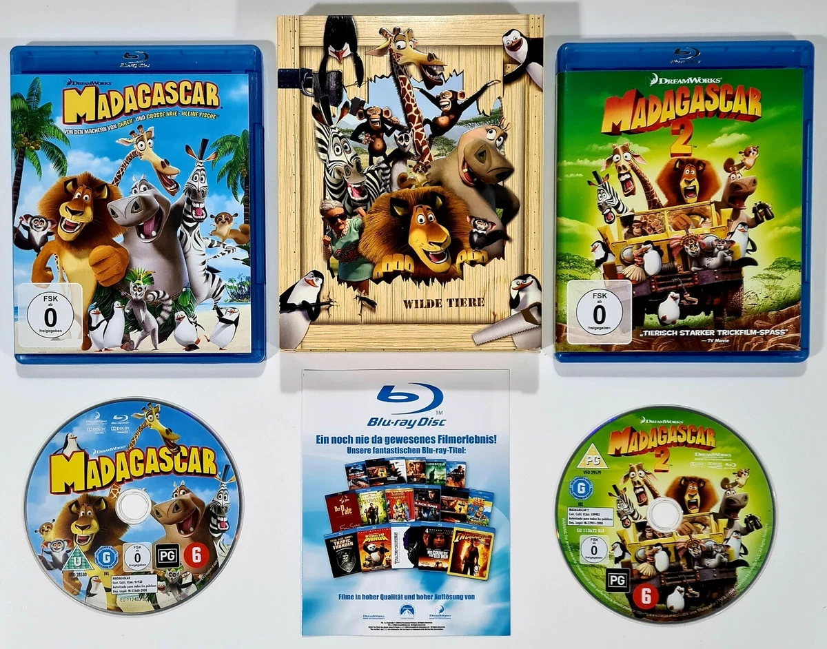 Madagascar Blu Ray Cover