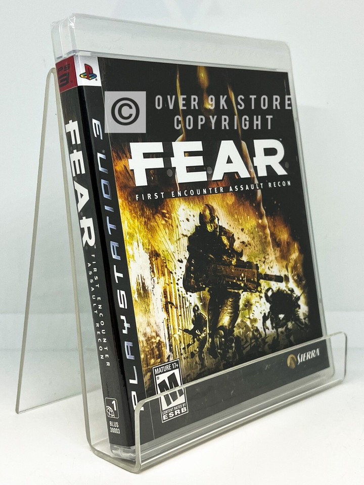 FEAR - PS3 - Brand New | Factory Sealed 883929182855 | eBay