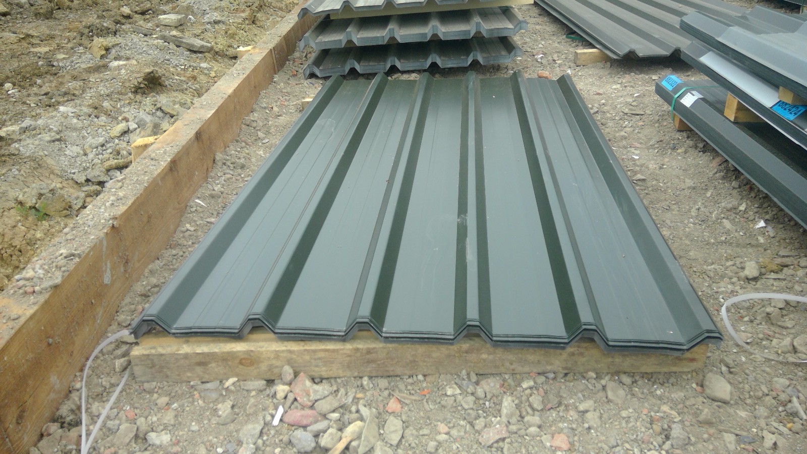 new polyester coated juniper green box profile roofing sheets 6ft price ...