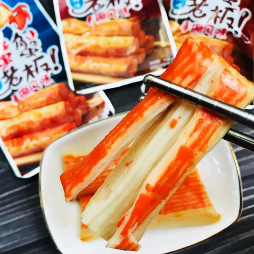 Shredded Crab Stick 16g*20pcs Of Casual Delicious Snacks 手撕蟹柳 蟹肉棒肉卷 | eBay