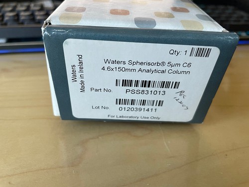new Waters HPLC Column Spherisorb C6 Column, 80Å, 5 µm, 4.6 mm X 150 ...