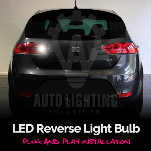 For Seat Leon MK2 2005-2012 White LED Reverse Light Bulb Upgrade *SALE ...
