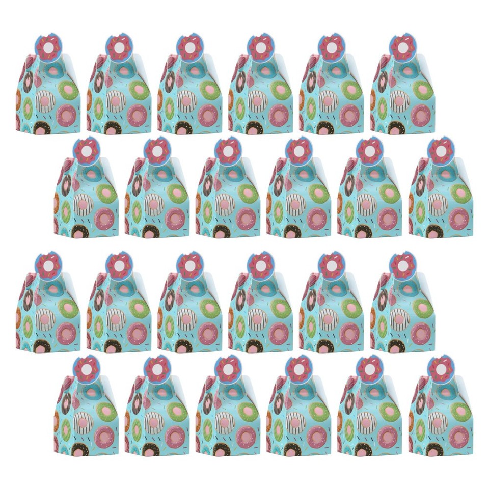 50 Pcs Donut Cake Box Bakery Takeout Containers Cardboard Boxes with ...