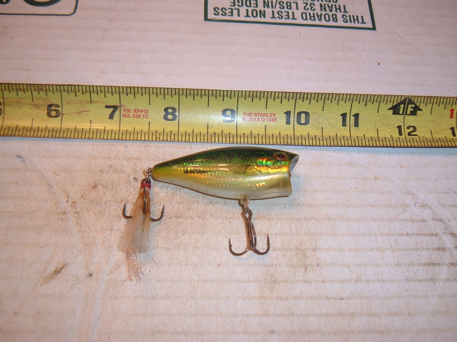 HEDDON BILL DANCE POP-N IMAGE JR BABY BASS RATTLING FISHING LURE | eBay