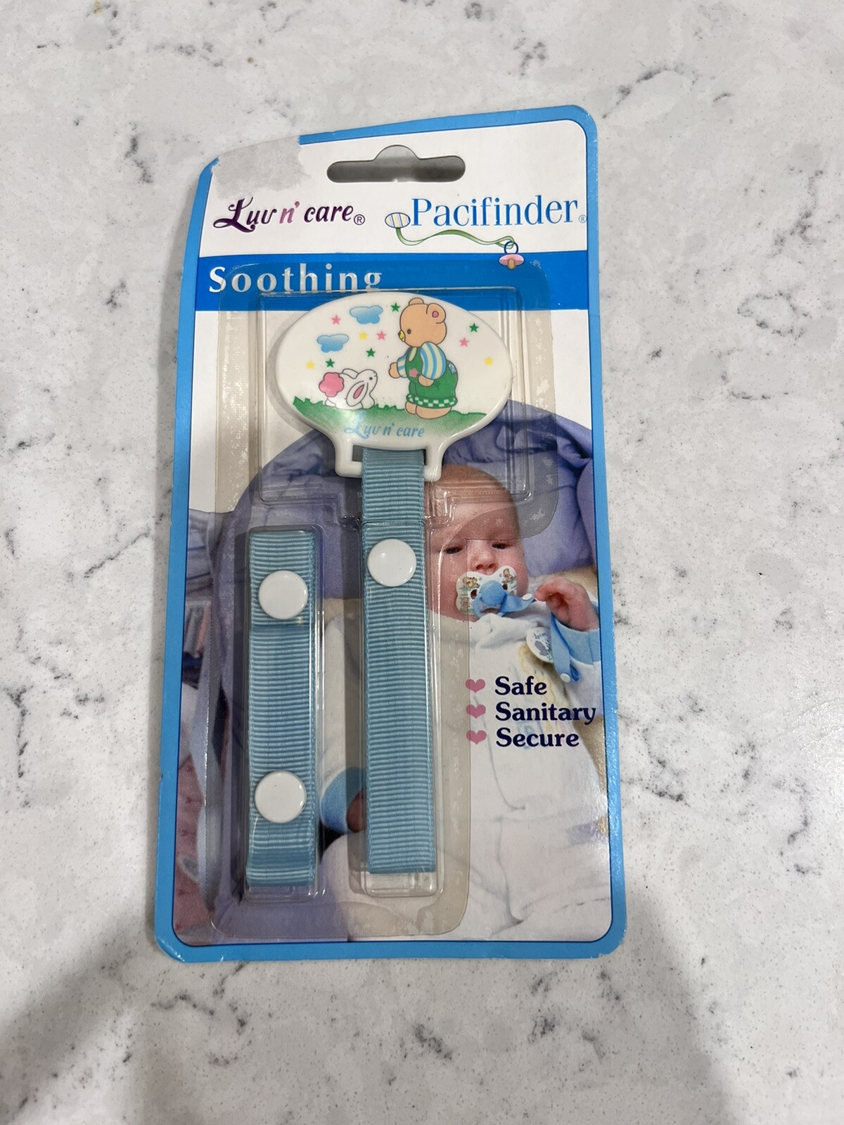 Vintage Luv N Care Pacifinder 6+ Months Boys Pacifier Bear New | eBay