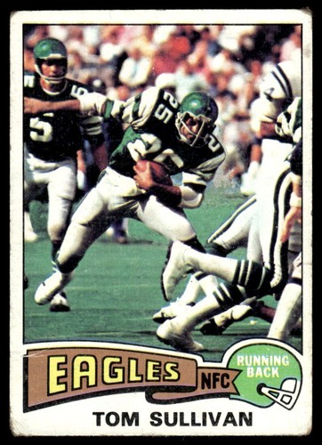 1975 Topps Tom Sullivan Rookie Philadelphia Eagles #509 | eBay