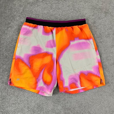 FABLETICS Shorts Mens Large x 7" Lined Colorful Multicolor Gym Training ...