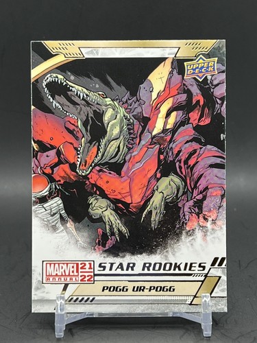 2021-22 Upper Deck Marvel Annual Pogg Ur-Pogg Star Rookies Insert #SR-4 ...