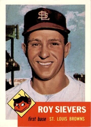 1991 Topps Archives 1953 #67 Roy Sievers St. Louis Browns | eBay