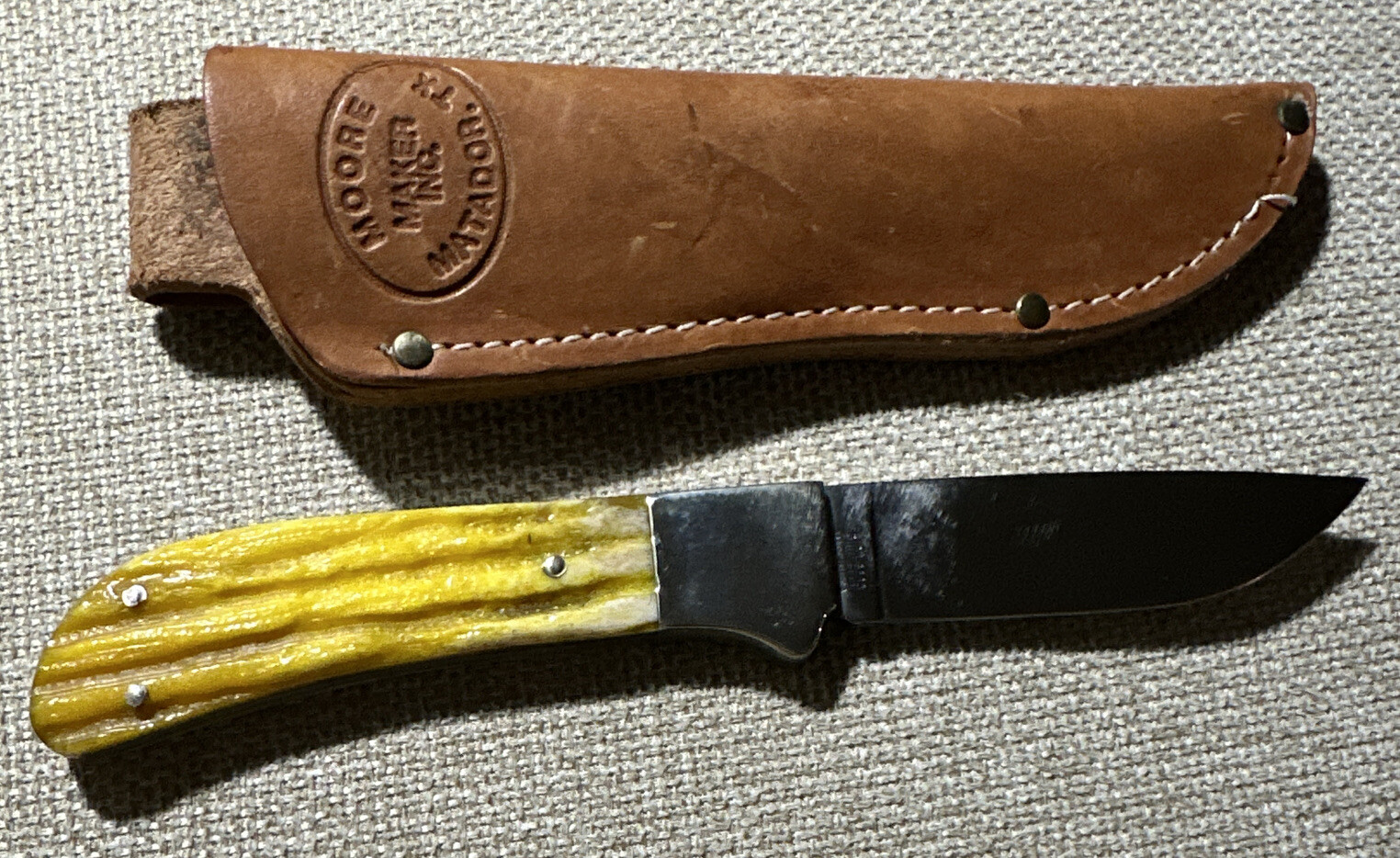 Moore Maker Texas 5101-2009 Fixed Blade Knife *RARE* | eBay