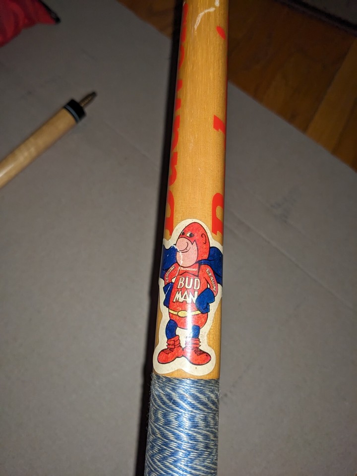 Vintage Budweiser Billiards Cue Pool Stick 2 Piece 58" 20oz | eBay