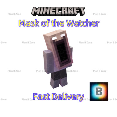 Minecraft - Mask of the Watcher- Faster Delivery | eBay