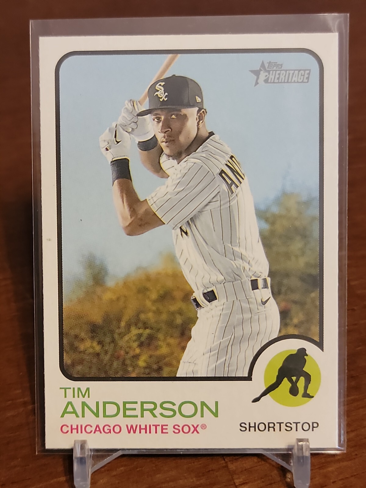 2022 Topps Heritage Base #241 Tim Anderson - Chicago White Sox | eBay