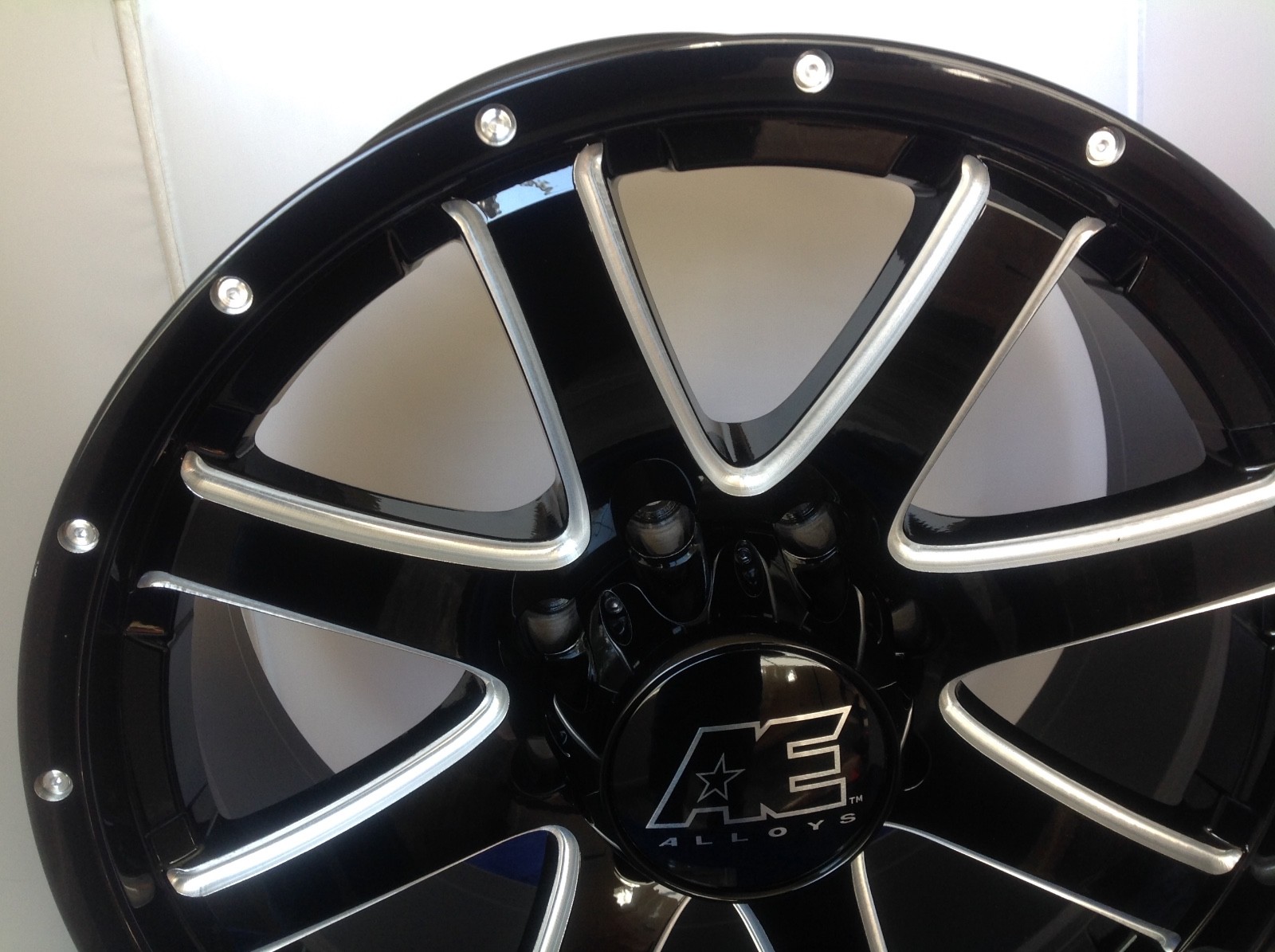 American Eagle Wheel 20"x9" 8x170 0 off set in Black 0152-2987-2 NEW ...