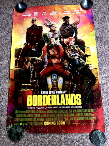 Borderlands - Original DS Movie Poster 27x40 D/S 2024 Cate Balanchett ...