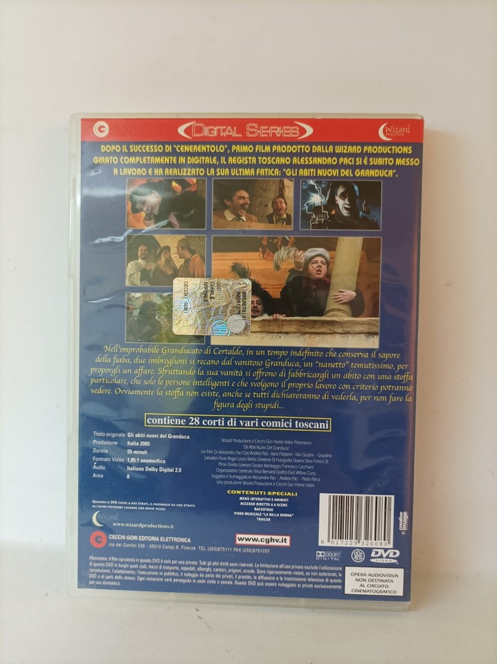 Les Nouveaux Vêtements Du Grand-Duc Avec Un Film D'Alessandro Paci DVD ...