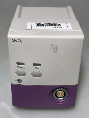 HP Philips IntelliVue M1021A Sv02 Mixed Venous Oxygen Saturation Module ...