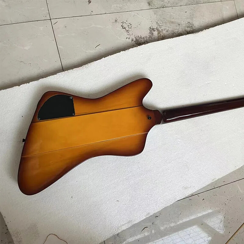 Factory Customized Electric Bass Guitar Firebird 4 Strings Bass High ...