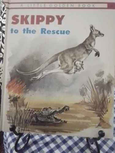 SKIPPY TO THE RESCUE Little Golden Book Sydney 1969 #380 (VGC) | eBay