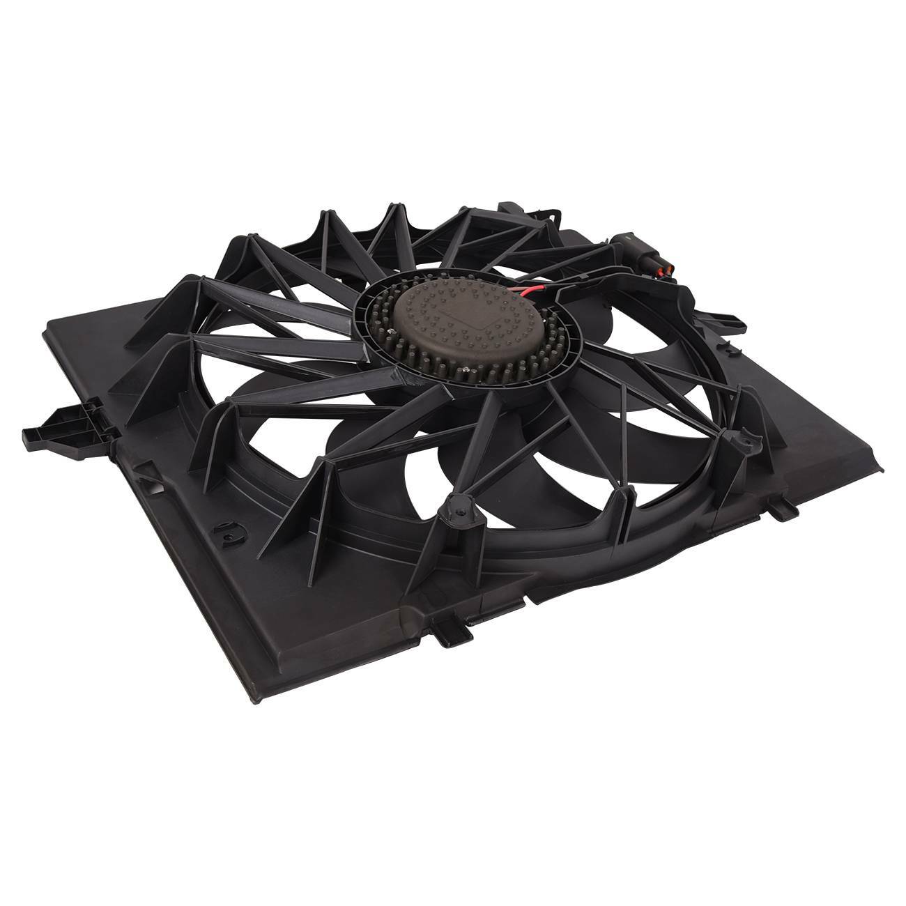 Radiator Cooling Fan Assembly 17427543282 Fits BMW E60 E63 E64 E65 2004 ...