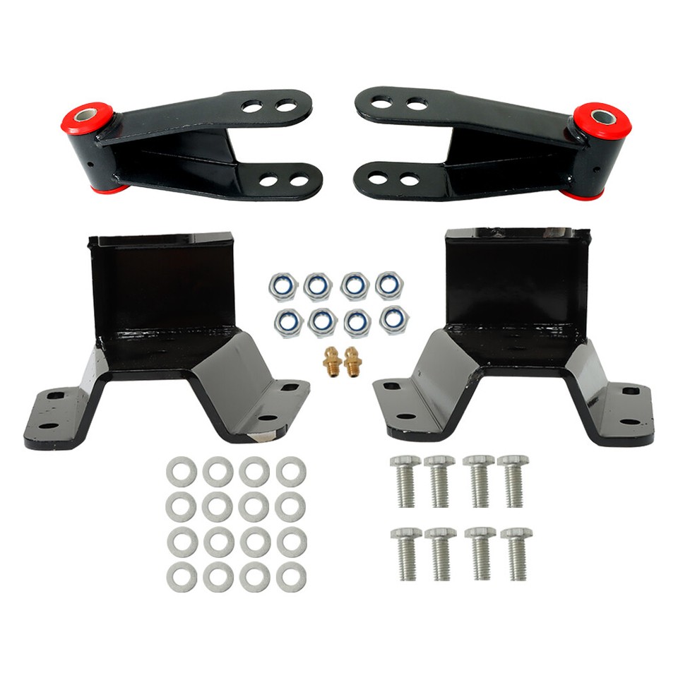 NEW 4" Rear Drop Lowering Hanger Shackle Kit For Ford F100 Pickup 2 ...