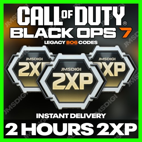 Call of Duty Black Ops 7 (BO7) – 2 Hours Double XP 2XP | Legacy Codes ...
