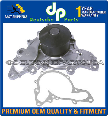 MITSUBISHI MONTERO & SPORT V6 3.0 3.5 WATER PUMP + GASKET MD973162 ...