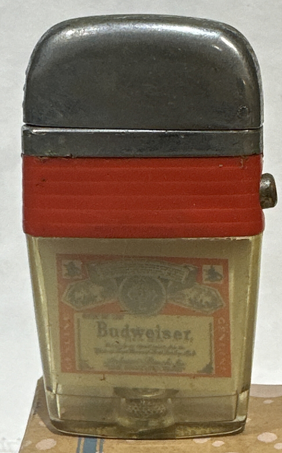 Vintage Scripto VU Lighter Budweiser | eBay
