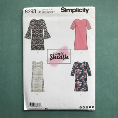 Simplicity Pattern #8293 - Misses' Dresses - Size 14-22 | eBay