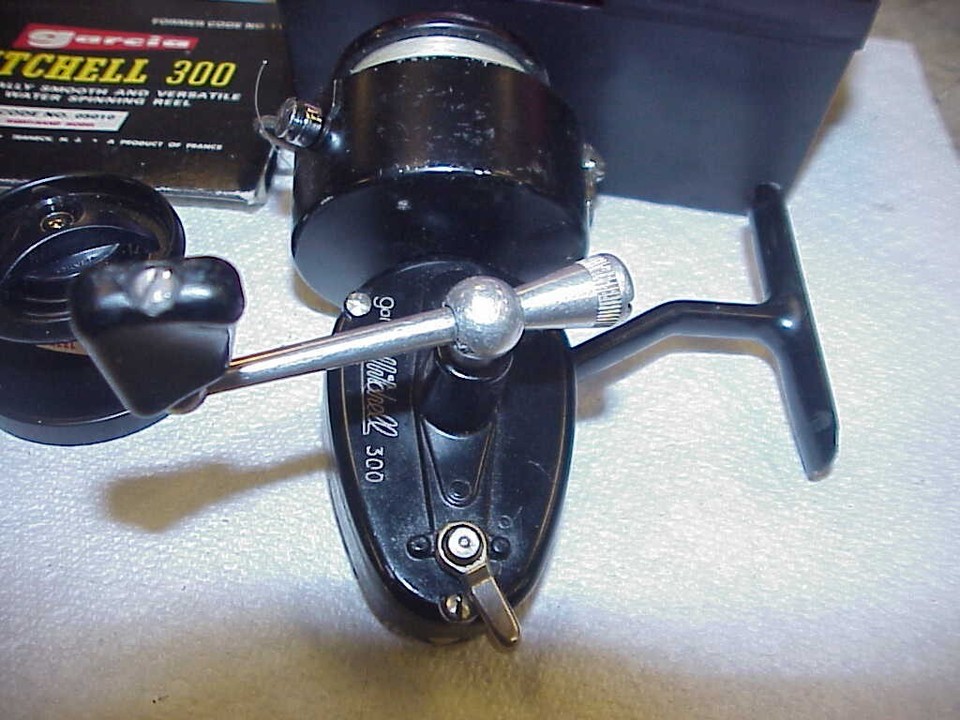 Vintage Garcia Mitchell 300 Spinning Reel Freshwater Fishing Reel In ...