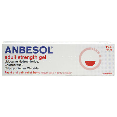 Anbesol Adult Strength Gel 10g | eBay