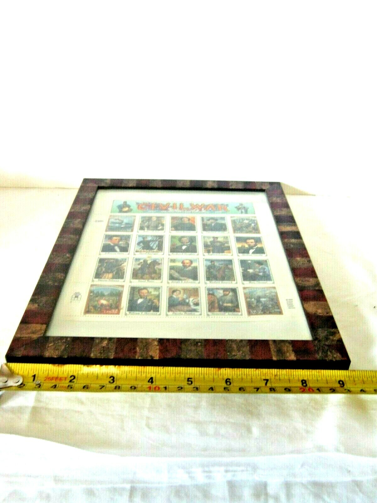 Vintage 1994 Civil War Sheet of 20 ~ 32 Cent Stamps ~ Framed Classic ...