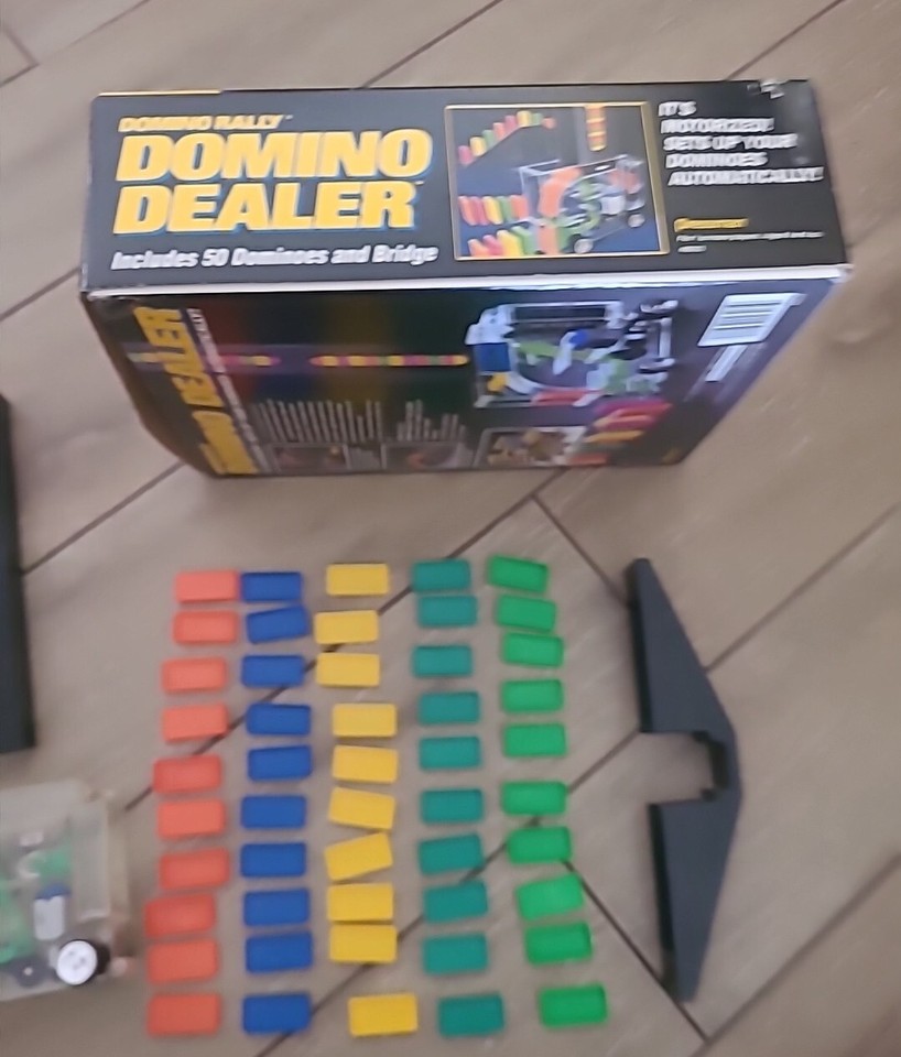 Domino Rally Domino Dealer By Pressman Complete | eBay